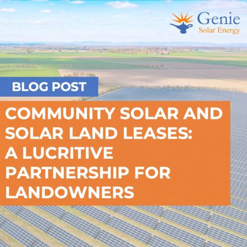 Solar Land Lease - Turn Land Into Revenue - Genie Solar Energy